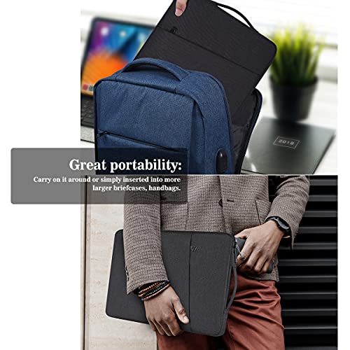 Drawing Tablet Sleeve Waterproof Protective Bag for Wacom Cintiq 16/Cintiq Pro 16 17/Intuos Pro PTH860 PTH860P Large,Huion KAMVAS Pro 16/GAOMON PD1560 PD1561 Graphics Drawing Tablet Case Holder, Black