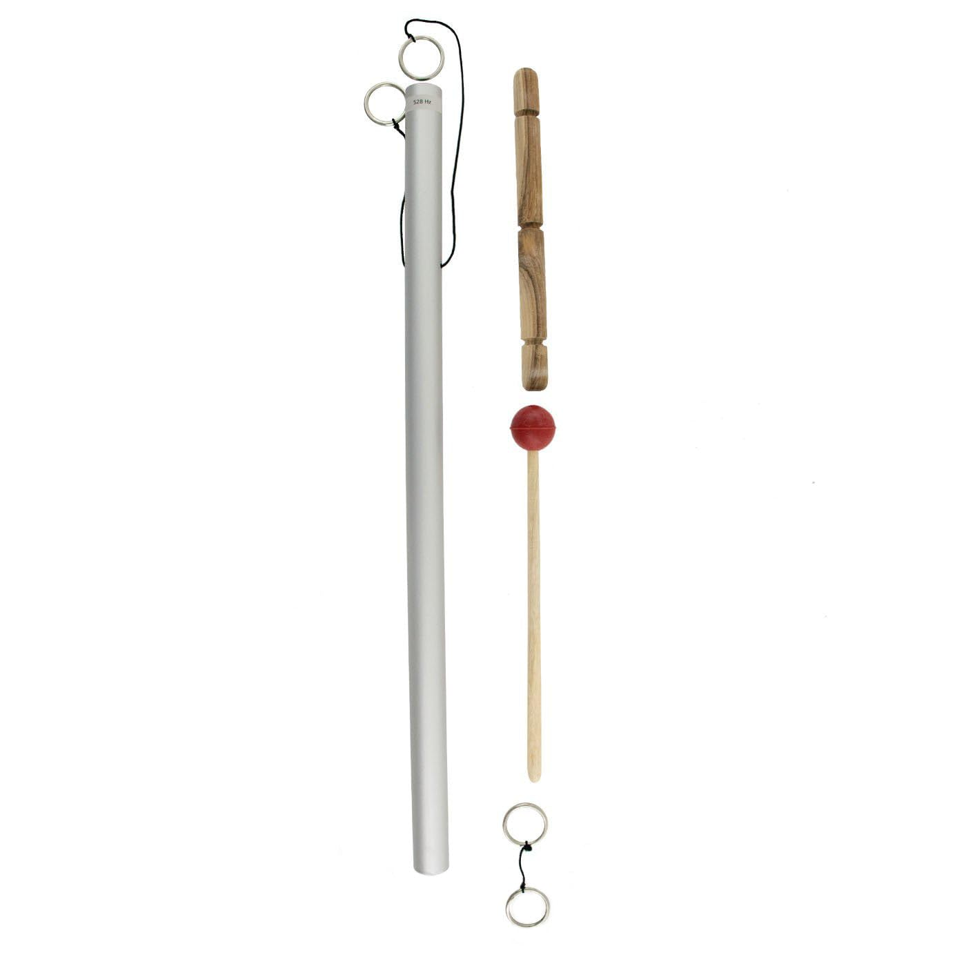 528 Hz DNA Repair Tuned Healing Chime - Includes 1 Chime, Hanger, & Mallet/Great for Emotional & Spiritual Healing