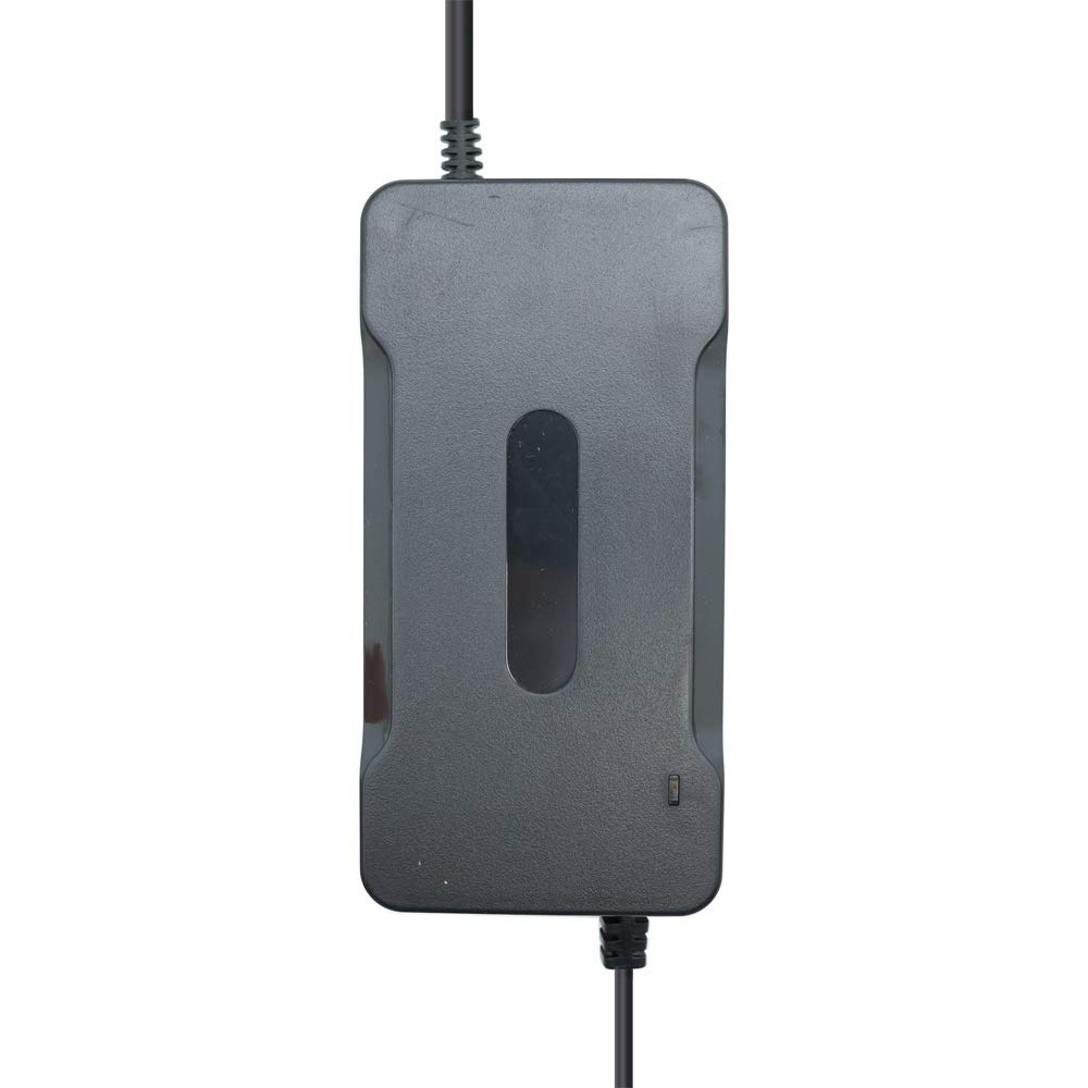 54.6V 3A AC/DC Power Adapter Supply Charger for 48V 13S Lithium Li-ion Battery Pack with 5.5x2.5mm DC Plug and 5.5x2.1mm Adapter
