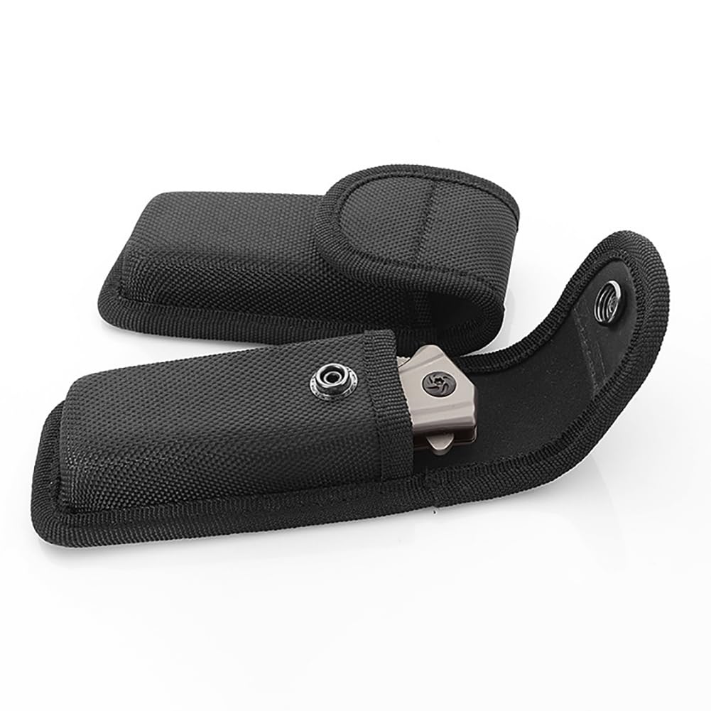 2 Pcs Pocket Knife Sheaths Folding Knife Case Knife Storage Holster Utility Knife Pouch Holder Tactical Knife Sheath Bag with Belt Loop