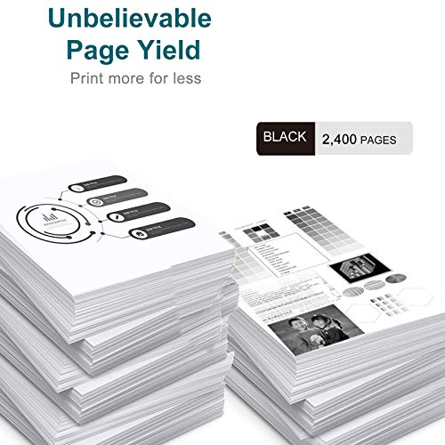 131X Black High-Yield Toner Cartridge Replacement for HP 131A 131X for Laserjet Pro 200 Color M251nw M251n M251 M276n M276nw Printer Ink (1 Pack)