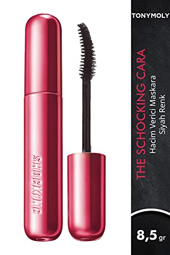 TONYMOLY The Shocking Cara, Extreme Volume Mascara, Long Wearing, Curling, Lengthening & Volume, Extreme Volume