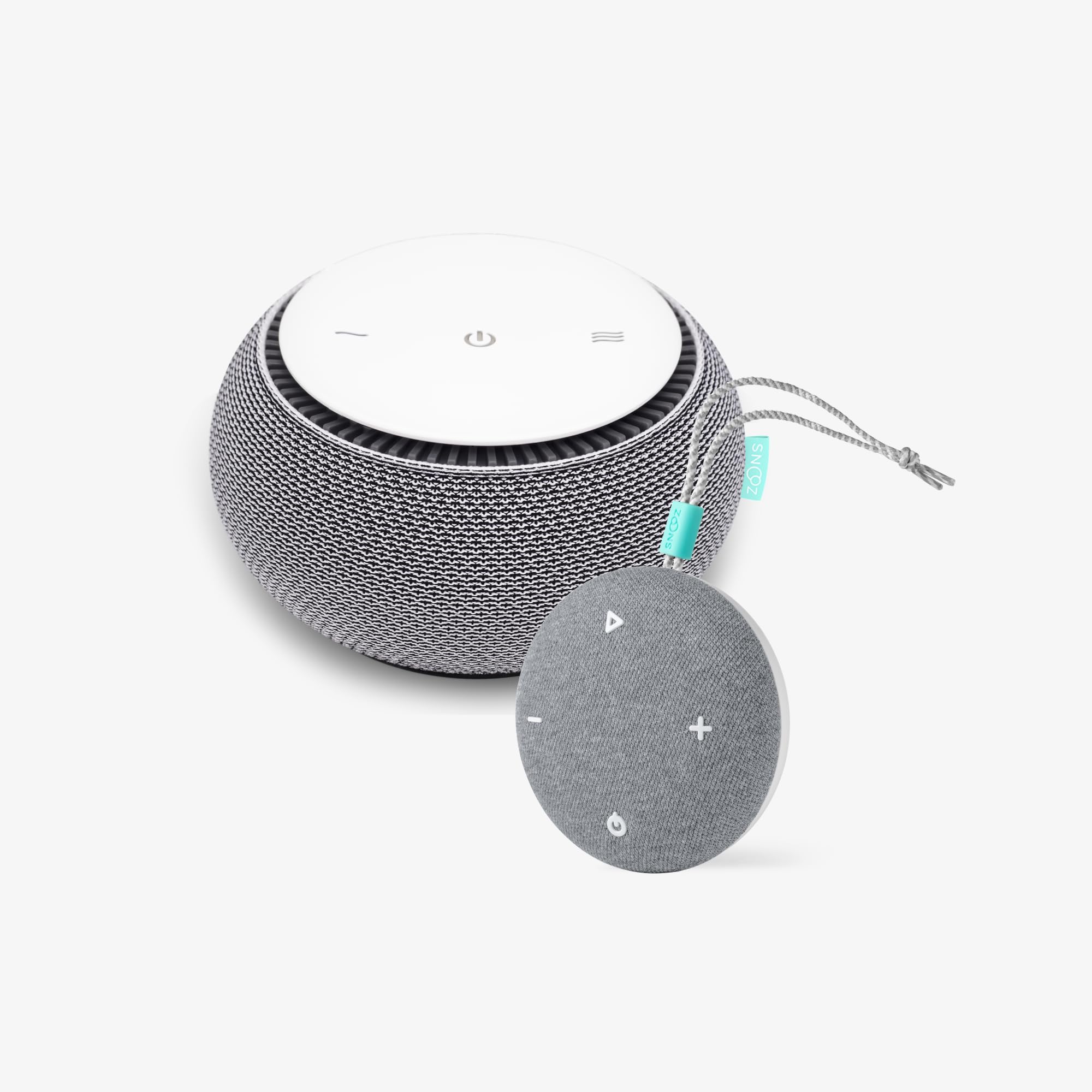 SNOOZ White Noise Sound Machine and SNOOZ Go Ultra Portable Sound Machine - Bundle
