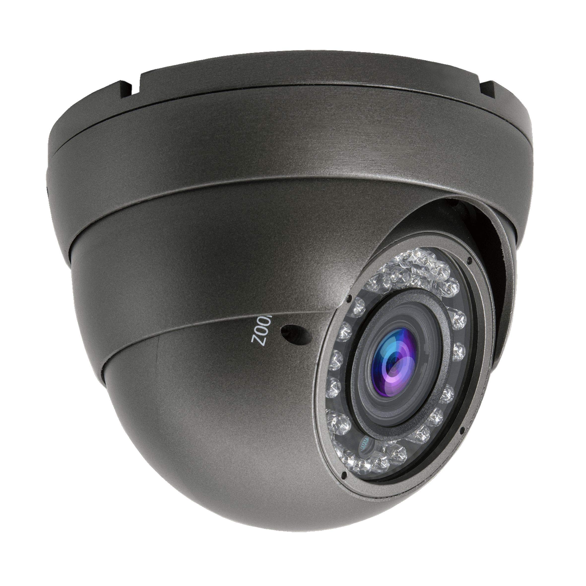 5MP 4MP Dome Super Hybrid Security Camera HD-TVI/CVI/AHD/960H CCTV Surveillance Security Camera 2.8-12mm Varifocal Lens Outdoor/Indoor 98ft IR Waterproof Day&Night Vision Dome Camera(Gray)