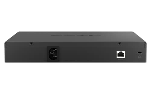 QNAP 20-Port 10GbE PoE++ and 2.5GbE PoE+ Managed Network Switch (QSW-M2116P-2T2S-US). Layer 2, Web Management