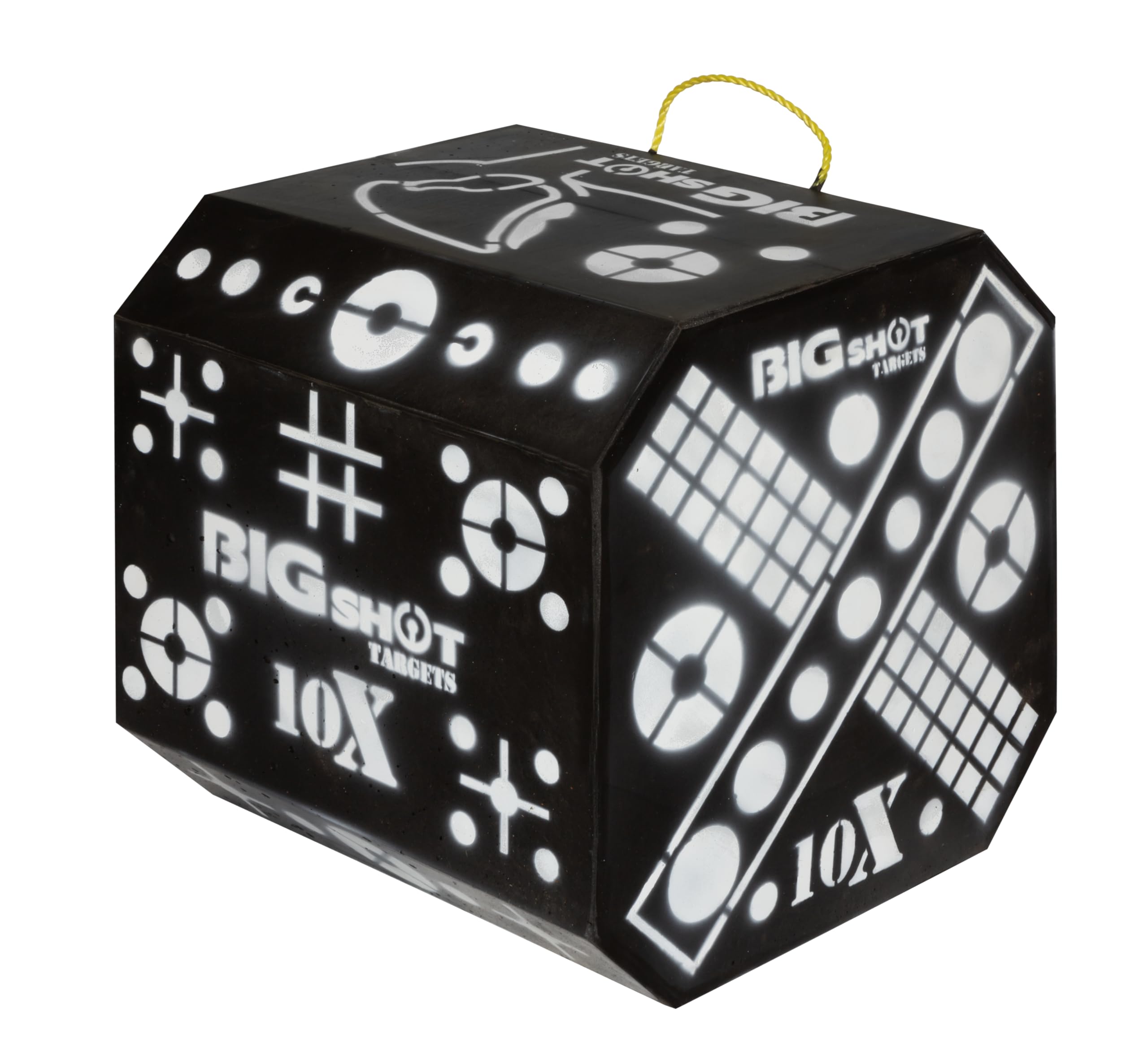 10X Archery Broadhead Target - 10 Sided with Over 150 Aiming Points