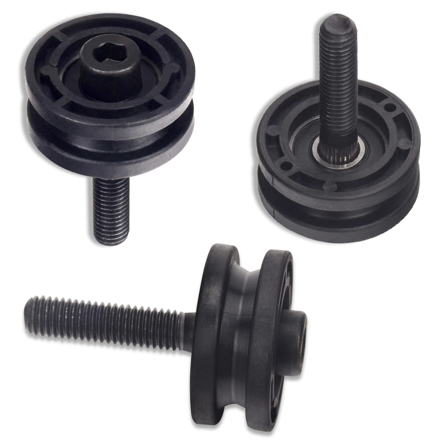 305784005 305784001 Tile Saw Roller Assembly Compatible with Ryobi DT180EVO for Ridgid 7" Tile Saw R4030, R4030S and R4031 (3 PCS)
