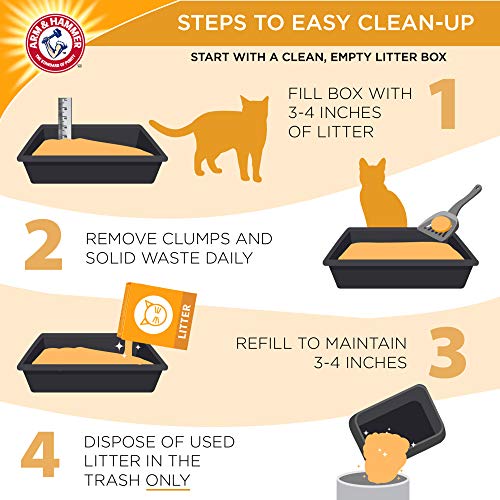 Arm & Hammer Multi-Cat Clumping Litter Unscented, 26.3lb