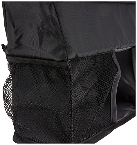 4moms Breeze Playard Diaper Caddy, Storage Basket for Diapers, Baby Wipes, and Organization, to Keep Essentials Within Reach, Black