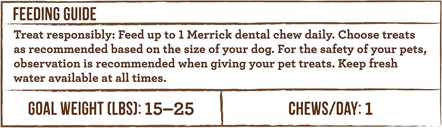 Aurora Pet Bundle Pack (2) Merrick Fresh Kisses Double-Brush Mint Breath Strip Infused Small Dental Dog Treats with AuroraPet Wipes
