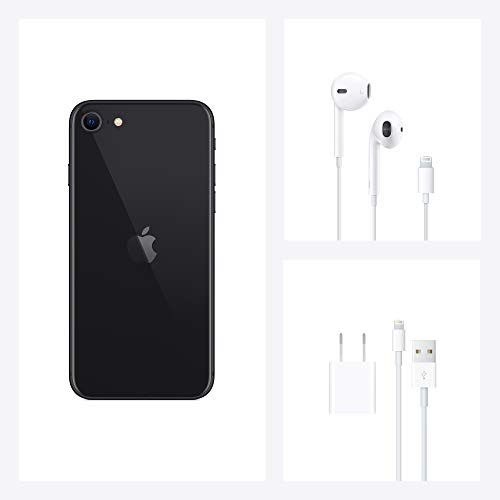 Apple iPhone SE (128GB, Black) [Locked] + Carrier Subscription