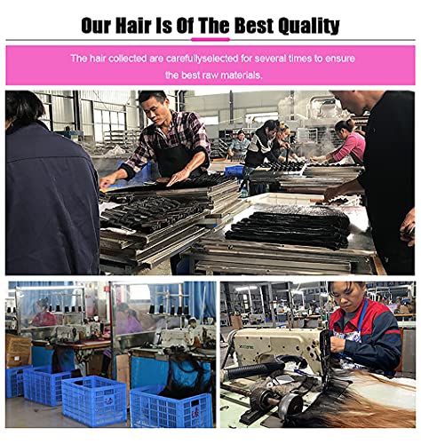 Glowig Body Wave Bundles 18 20 22 Inch 100% Unprocessed Virgin Human Hair Body Wave Bundles Body Wave 3 Bundles Human Hair Extensions for Black Women