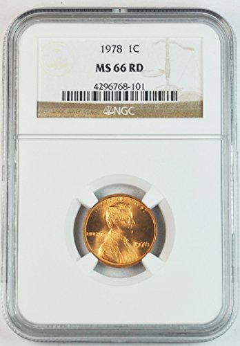 1978 P Lincoln Memorial Cent Brilliant Uncirculated Philadelphia Penny MS66 NGC RD