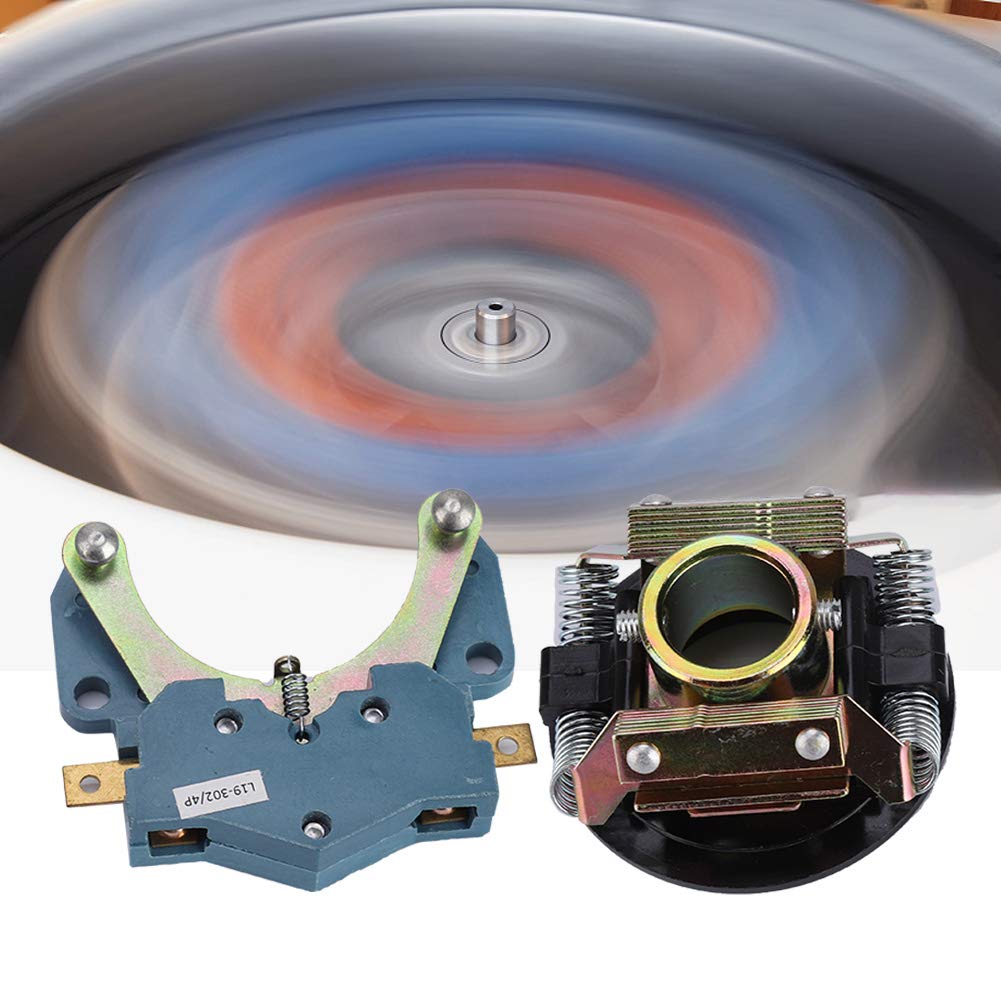 Garosa Motor Centrifugal Switch for Single Phase Induction Motor L19-304P Electric Motor Rotating Centrifugal Switch Replacement for Machines Stitching Machinery