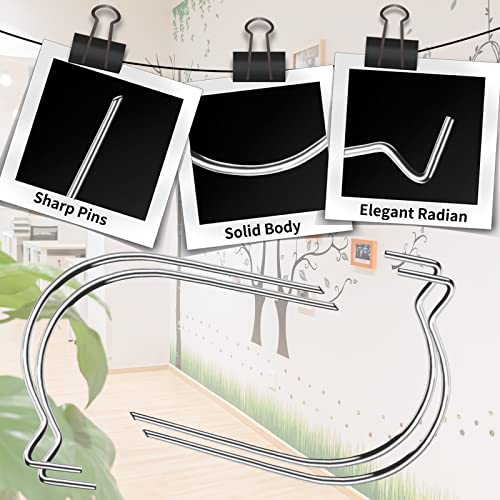 35 Pack Picture Hangers, BACUTHY Hercules Hooks for Hanging Photo Frame, Mirror and More - Wall Hangers Without Nails, Heavy Duty&Less Damage
