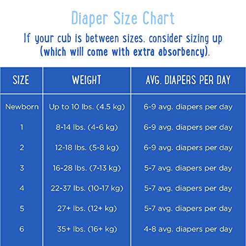 Amazon Brand - Mama Bear Diapers Size 6, 25 Count, Bears Print, White