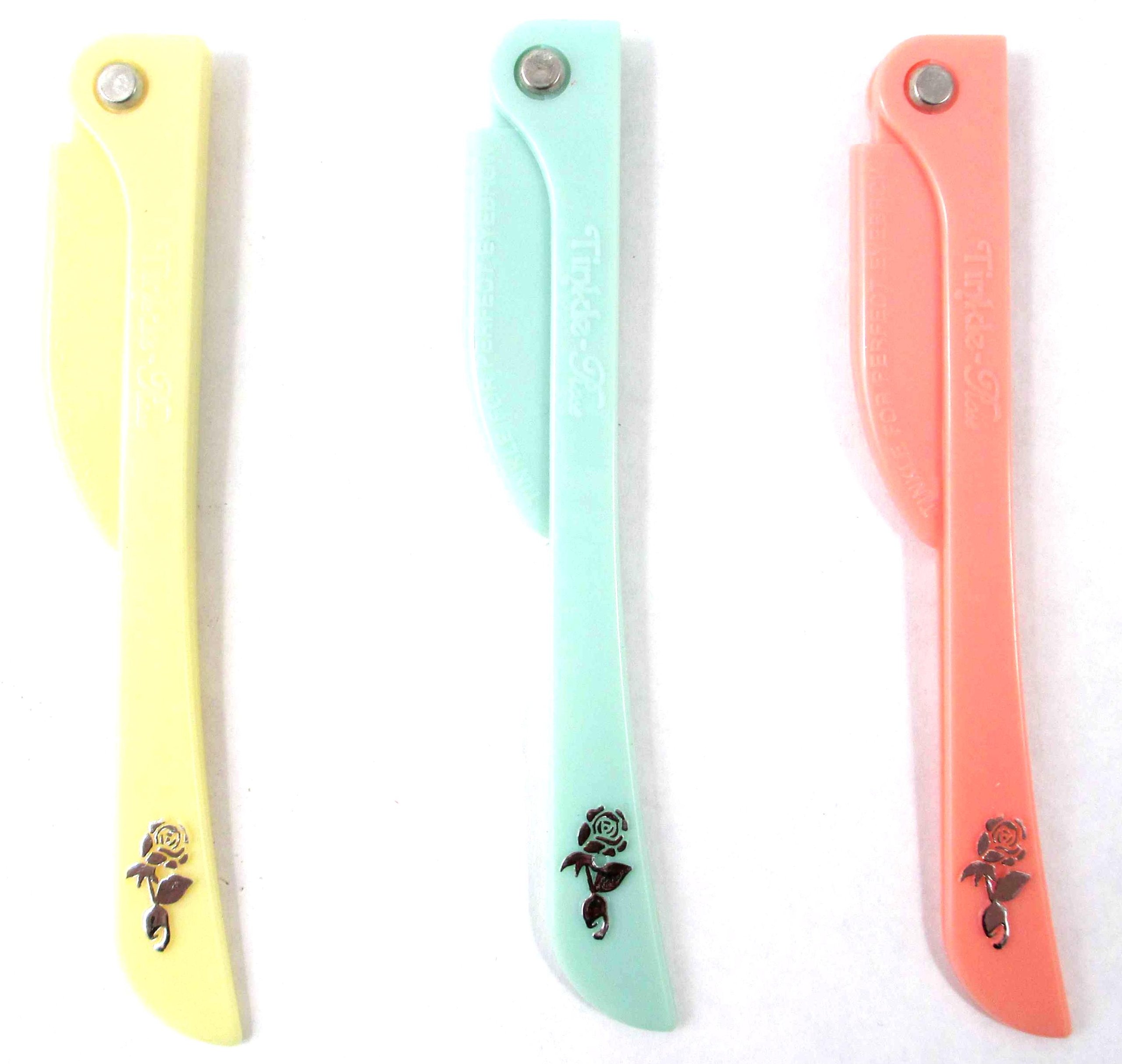 36 Pack Gabriella Womens Folding Eyebrows & Facial Razor