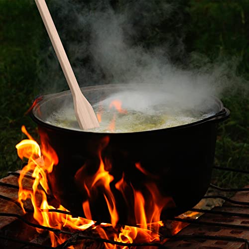 36 inch Large Wooden Mixing Stirring Paddle-Kitchen Accessories,Wood Mash Spoon for Cooking in Big Pot and Stockpots