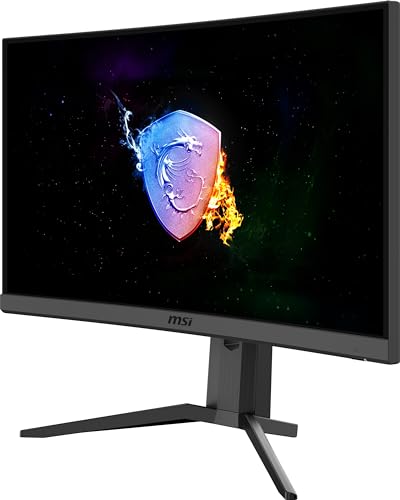 MSI G24C6P, 24" Gaming Monitor, 1920 x 1080 (FHD), VA, 144Hz, FreeSync, HDMI, Displayport, Tilt, Height Adjustable