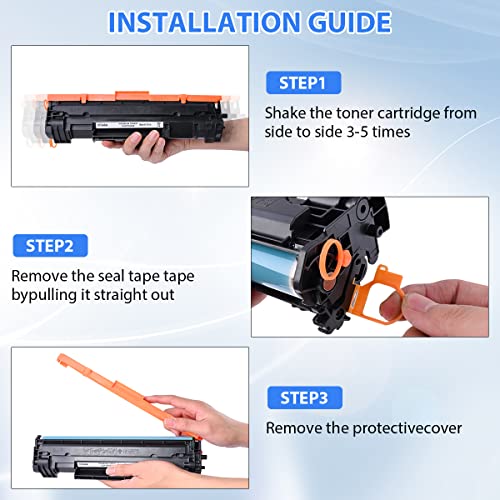 CF248A Compatible Toner Cartridge Replacement for HP CF248A 48A to Use with HP Pro M15a M15w M16a M16w MFP M28w M30w MFP M31w MFP M28a MFP M29w Printer Toner Page Yield Up to 3000(2Pack,Black)