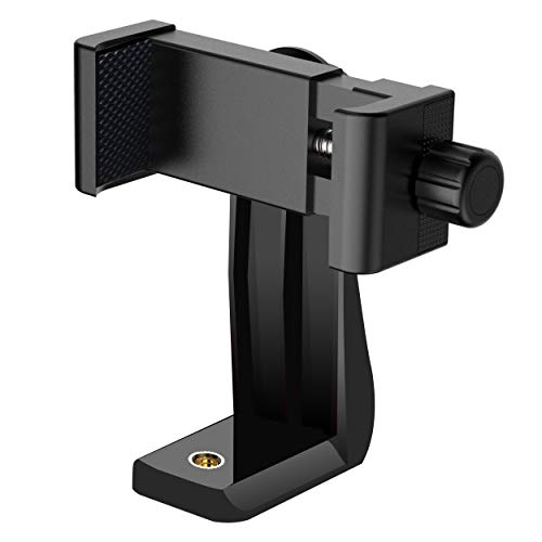 Ailun Tripod Phone Mount Holder Head Standard Screw Adapter Rotatable Digtal Camera Bracket Selfie Lens Monopod Adjustable Ring Light for Camcorder,Compatible for Most Cellphones iPhone