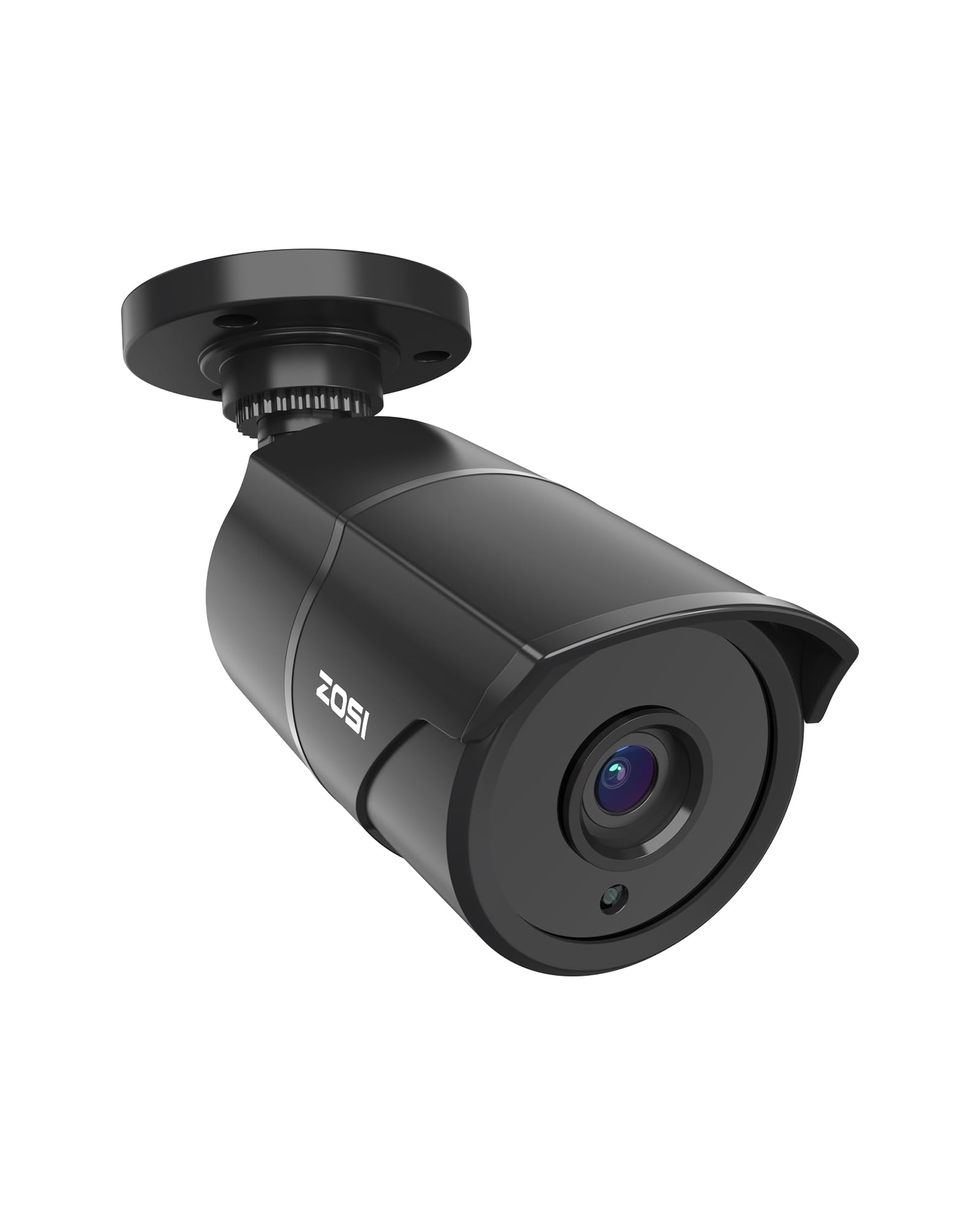 ZOSI 2MP 1080p 1920TVL HD-TVI Home Security Camera Outdoor Indoor with Audio Recording,36PCS LEDs,120ft Night Vision, 105°View Angle, Weatherproof Surveillance CCTV Bullet Camera (Black Color)
