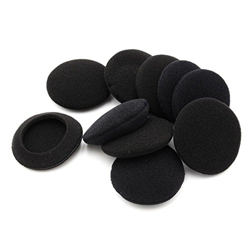 5 Pairs Replacement Foam Earpads Sponge Ear Pads Pillow Cushion Cover Cups Compatible with Sony MDR-G42LP, DR-220DPV, MDR-027, MDR-222, SRF-H4, MDR-NC6s Headphones