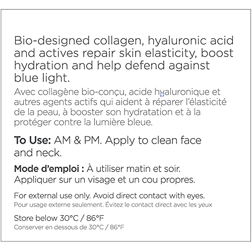 Andalou Naturals Deep Hydration Face Moisturizer, Multi-Correcting Cream, Day & Night Moisturizer for Face with Hyaluronic Acid & Vegan Collagen for Softer & More Supple Skin, 1.7 fl oz