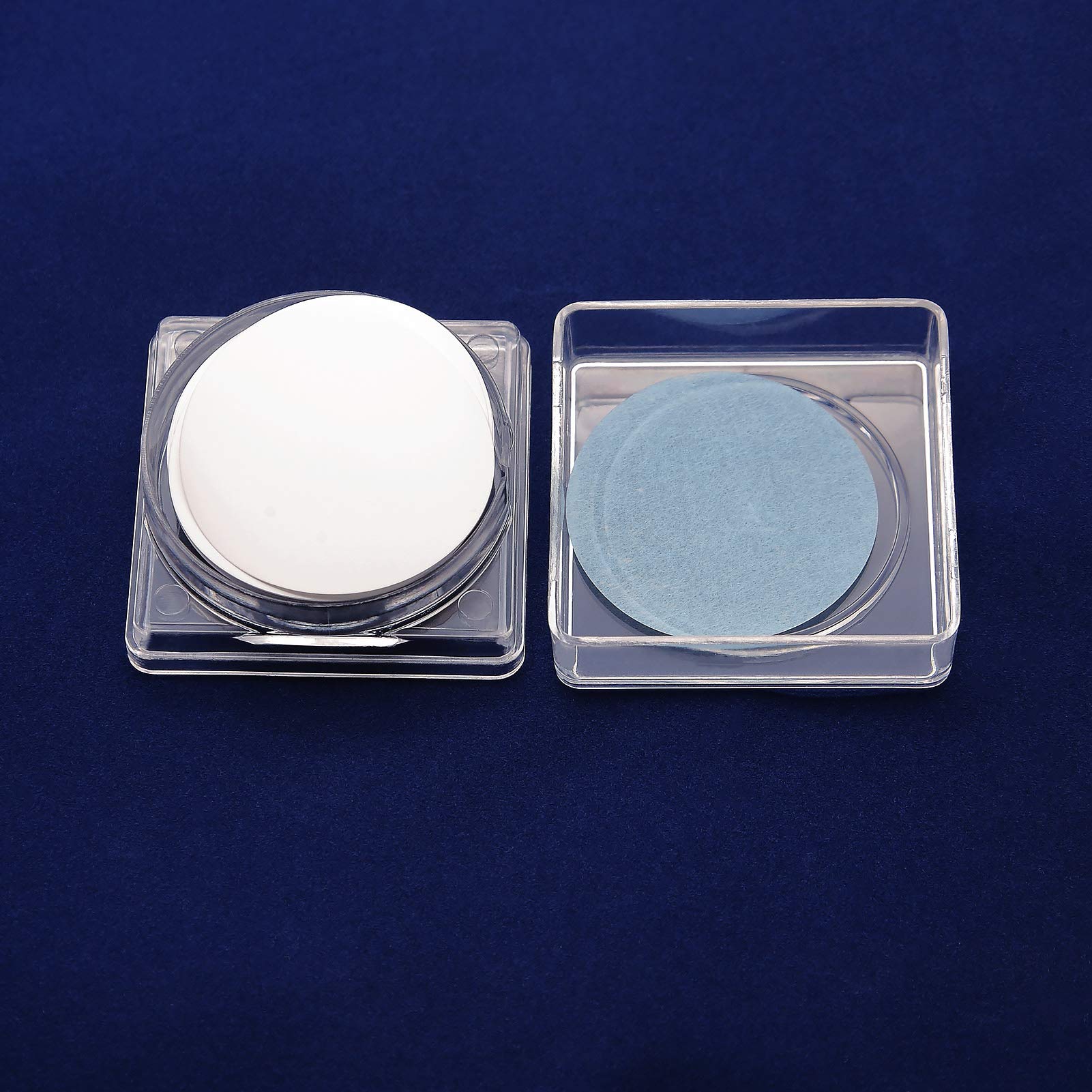 AMTAST PTFE Membrane Disc Filter, Hydrophobic, 47mm Diameter, 0.45Âľm Pore Size (Pack of 50)
