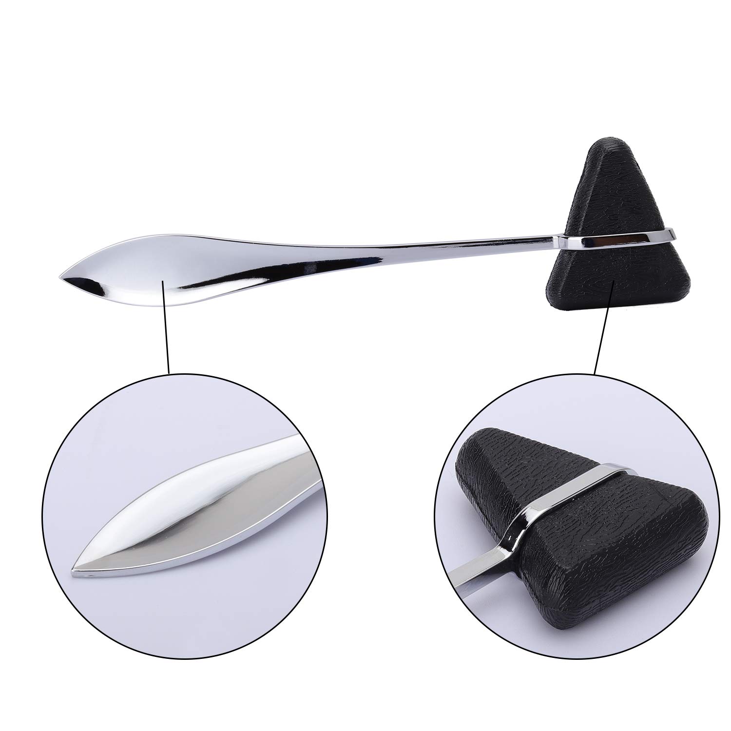 2 Pack Taylor Neurological Reflex Hammer, Taylor Neuro Hammer,7-1/2-inch (Black)