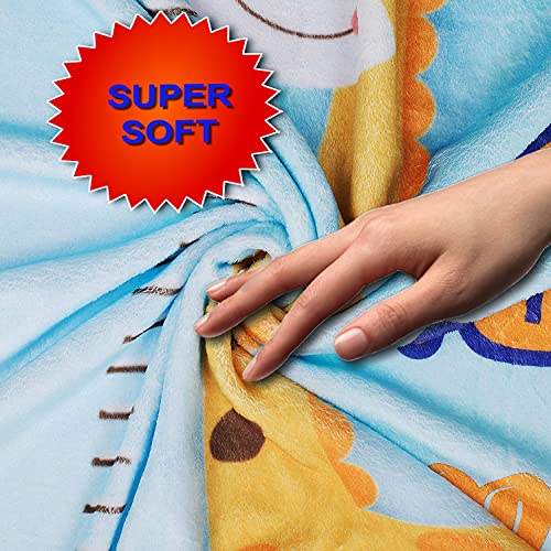 Baby Monthly Milestone Blanket - Large 60"x40" Memory Blanket w/Growth Tracker, Soft Fleece First Year for Girl, Boy, Monthly Nursery Swaddling Blankets for Newborn Beautiful Shower Gift