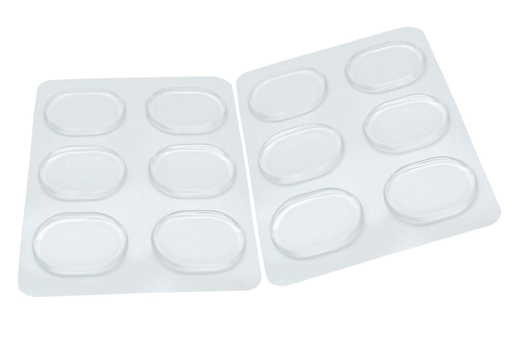 12pcs Drum Damper Gel Pads Drum Sound Dampening, Drum Silencers,Mute Dampener Stickers,For Drums Tone Control