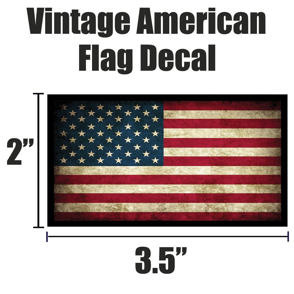 American Flag & Skull Flag Hard Hat & Helmet Stickers: 4 Pack. Great for Motorcycle Biker Helmet, Construction Toolbox, Hard hat, Mechanic Shop & More. Great for Any Patriot. USA Made