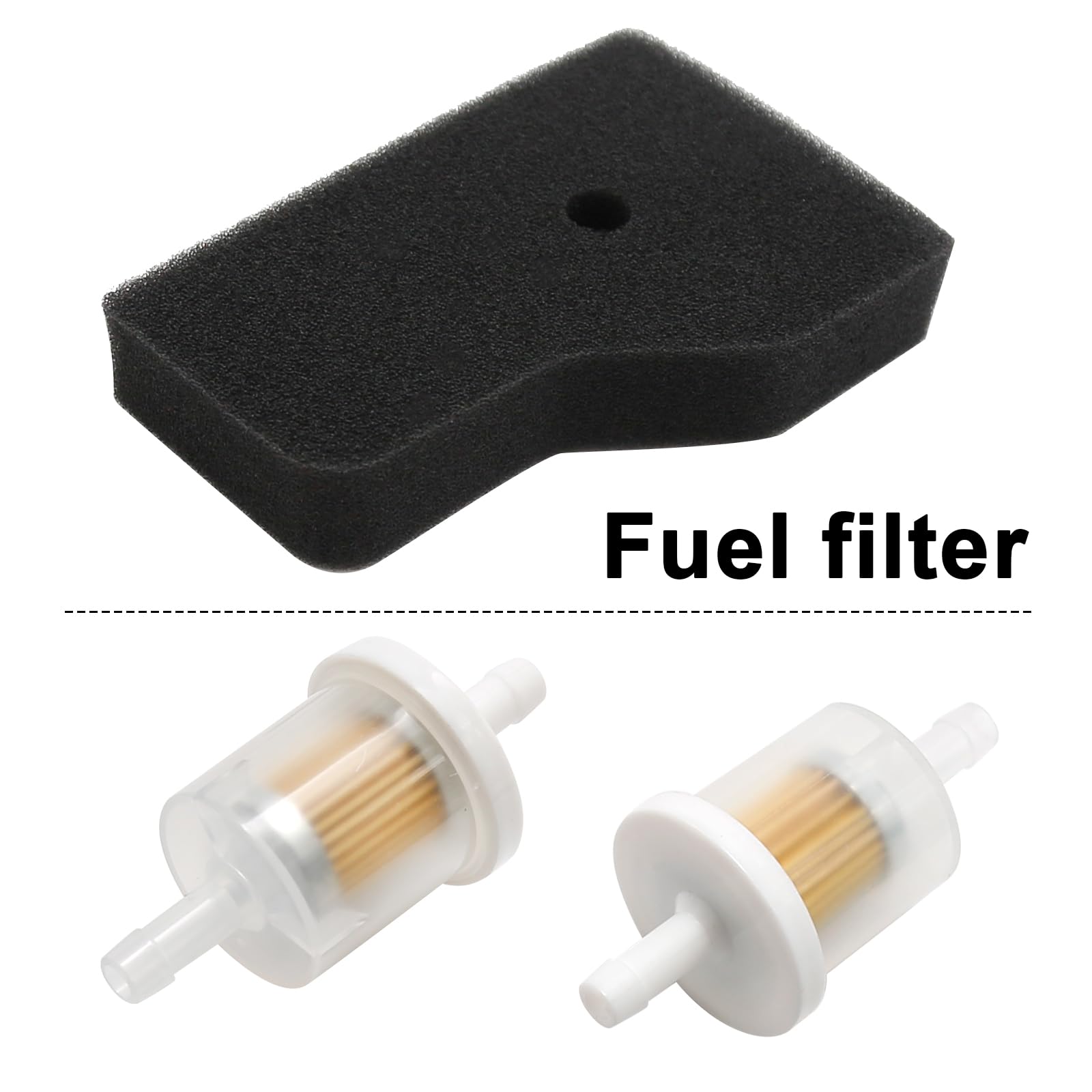 17211-Z07-000 17218-Z07-000 Outer Air Filter Kit for Hon-da EU2000 EU2000i EU2000iT1 & EU2000iK1 EB2000 EB2000i EB2000iT1 Generator, Spark plug Replace#98056-55777