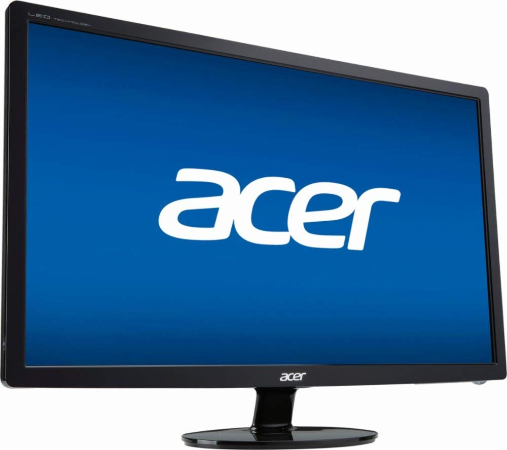 acer - S271HL GBIDX 27" LED FHD Monitor - Black