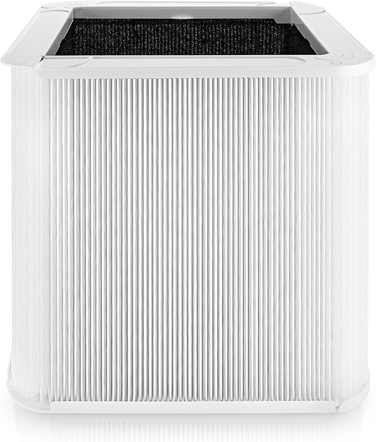 2 Pack Blue Pure 211+ True H13 Grade HEPA Replacement Filter Compatible with Blueair Blue Pure 211+ Air Purifier, Foldable Particle and Activated Carbon Replacement Filter (1 PACK)