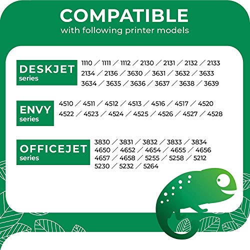 COLORETTO 63XL Remanufactured Printer Ink Cartridge Replacement for Deskjet Series: 1110 1111 1112 2130 2131 2132 2133 2134 2136 (Special Edition Includes 2 Bookmarks) (2 Black) Combo Pack