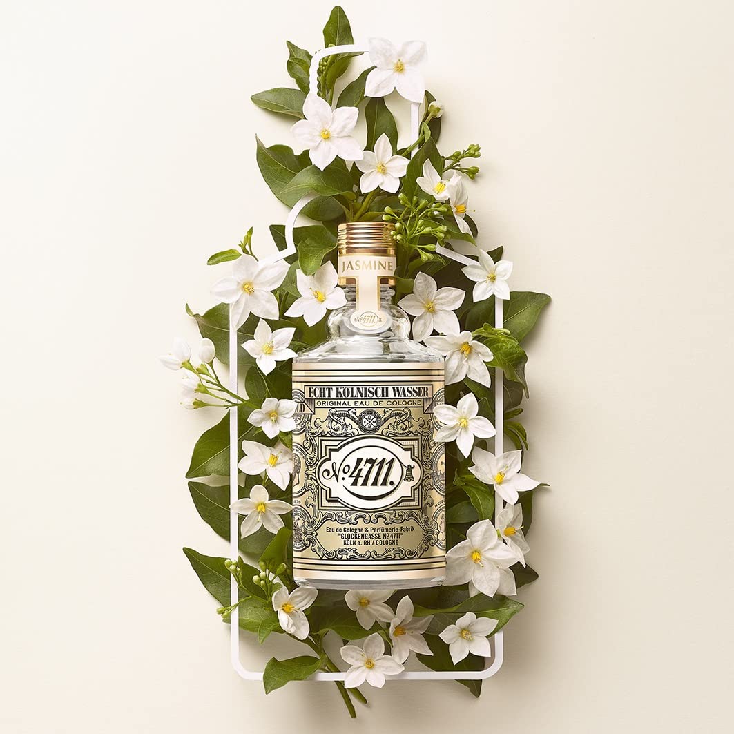 Muelhens 4711 Floral Collection Jasmine for Unisex - 3.4 oz EDC Spray