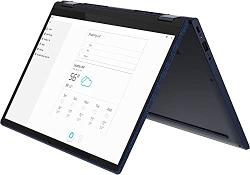 Lenovo 2021 Premium Yoga 6 13 2-in-1 Laptop | 13.3" FHD IPS 72% NTSC Touchscreen | AMD 6-Core Ryzen 5 5500U (> i7-10510U) | 8GB DDR4 512GB SSD | Backlit FP Dolby Win10 Blue + 32GB MicroSD Card