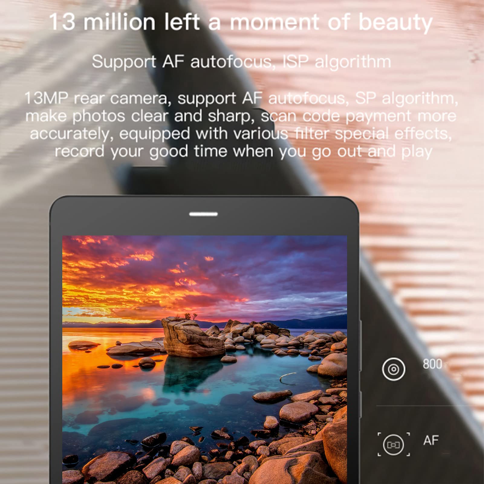 HD Tablet,8.37'' 3D Tablet 64G T1 High‑Tech HD Glasses‑Free Ten‑Core AI Stereo Display with 13MP Camera & AF Auto Focus,for Entertainment(US)
