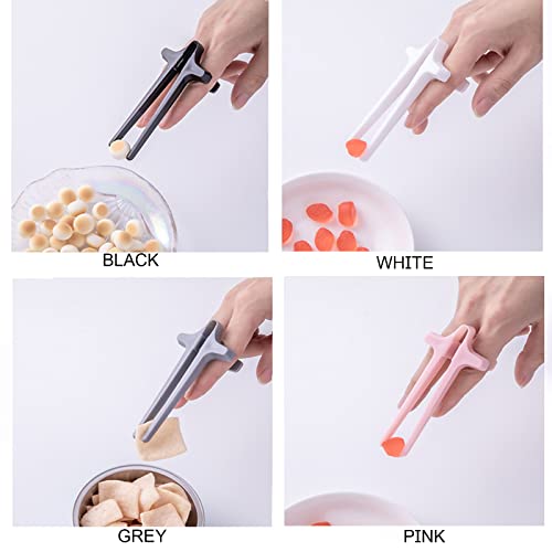 4pcs Gamer Finger Chopsticks, Snack Clips, Gaming Finger Sleeves, Game Controllers, Gaming Accessories, Mobile Phone Accessories, Finger Pliers, Gaming Gifts(Multi-color ) (3.7inch), Multicolor