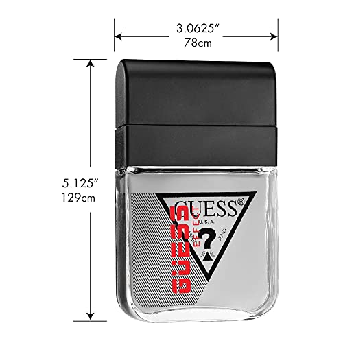 GUESS Effect Grooming COOL After Shave with Aloe Vera for Men, 3.4 Fl Oz