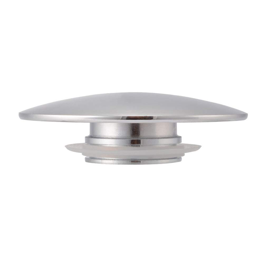 2pcs Pop Up Bathroom Sink Plug, Kitchen Bathroom Sink Drain Stopper Pop Up Click Clack Plug for Bath Vanity Sink(66mm)