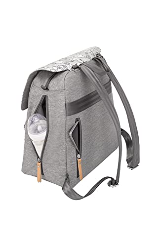 Petunia Pickle Bottom Meta Backpack, Diaper Bag for Parents, Stylish Organizer, Spacious and Sleek, On-The-Go Moms and Dads, Disney's Playful Pooh