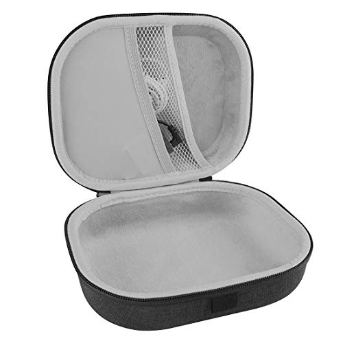 Geekria Shield Headphones Case Compatible with JBL Tour ONE, Live 660NC, 650 BTNC, Tune 750, Live 500BT, E65BTNC Case, Replacement Hard Shell Travel Carrying Bag with Cable Storage (Dark Grey)
