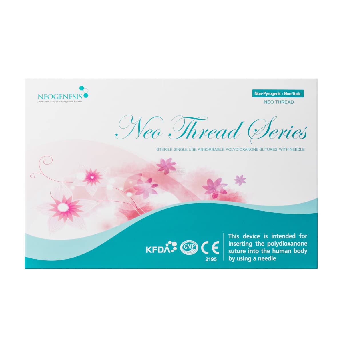 NeoGenesis PDO Screw Threads for Face and Body Lift 20PCS (30G X 25mm)