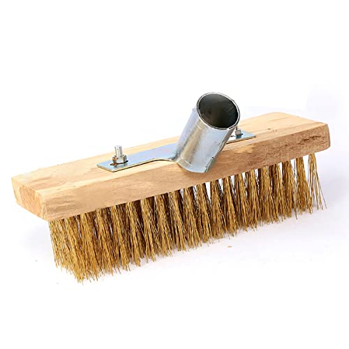 Broom Handle Bracket,Embedded Handle Bracket,Durable Metal Broom Handle Bracket,Broom Bracket for 20-26mm Wooden Handle (5PCS)