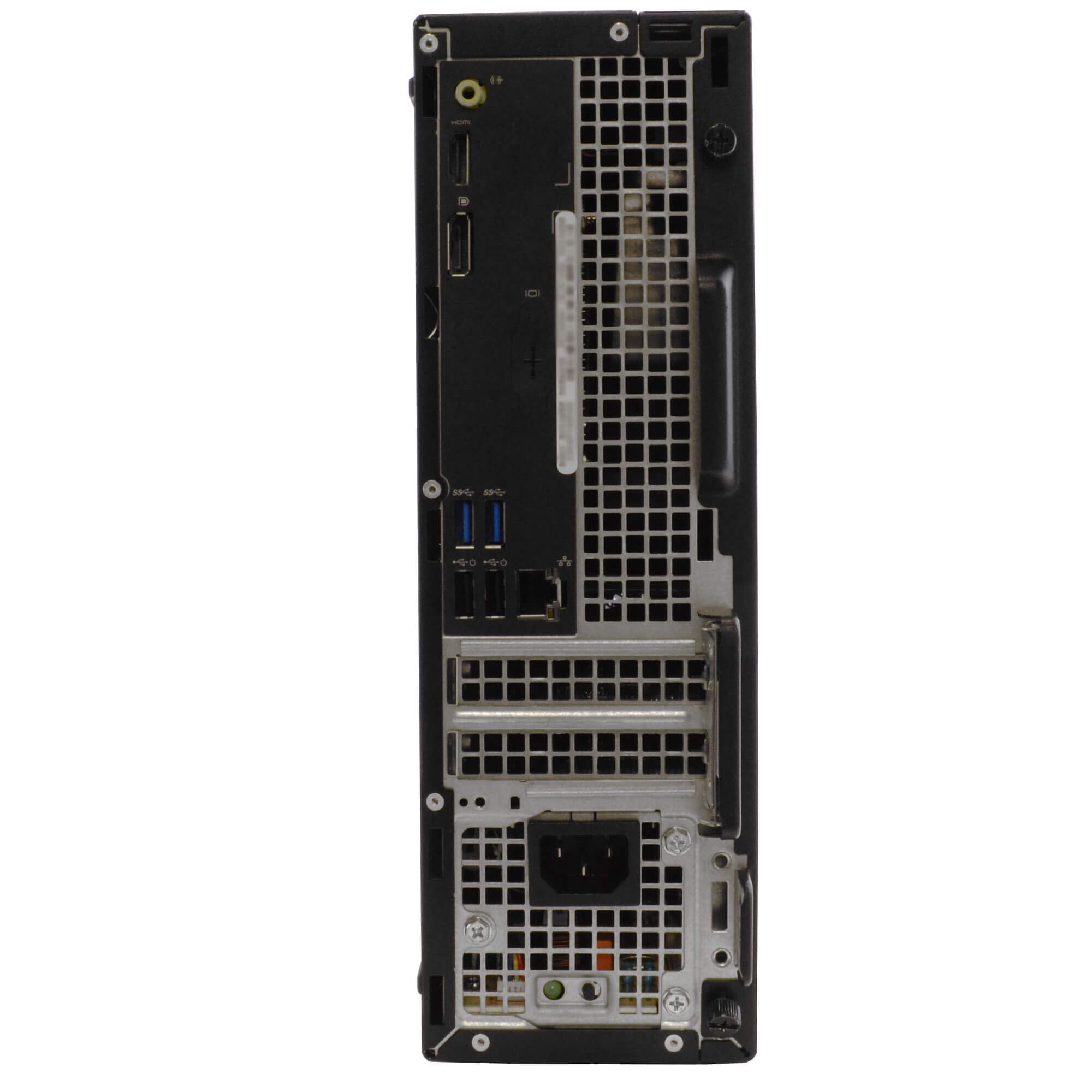 Dell Optiplex 3040 Desktop Computer PC, Intel Quad-Core i5, 2TB HDD Storage, 16GB DDR3 RAM, Windows 10 Pro, DVD, WiFi, New 24in Monitor, Wireless Keyboard and Mouse (Renewed)