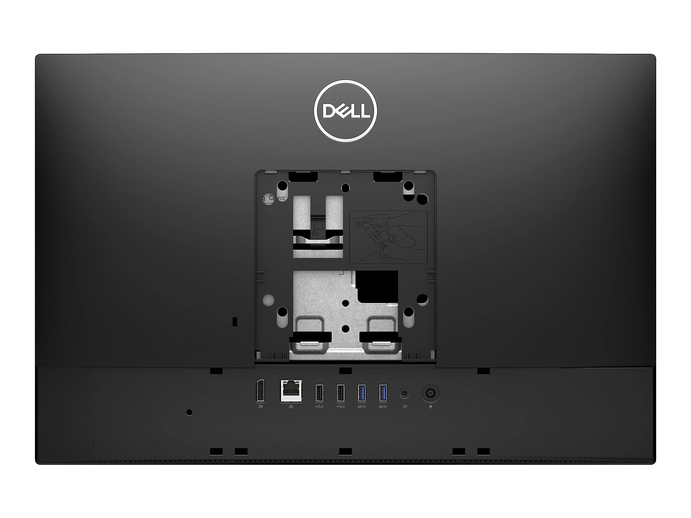 Dell OptiPlex 3280 AIO, CORE I5-10500T, 8GB (1DIMMS), 256GB SS, Intel HD NA, NT, 1920x1080, WLS, W10, Fixed, AIO