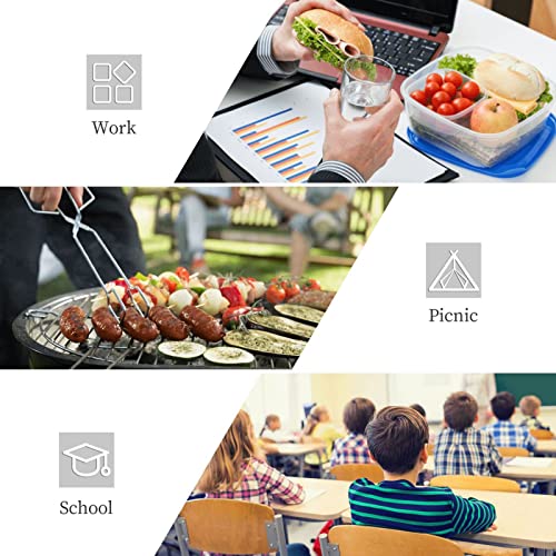 Aeoiba Blue Purple Galaxy Insulated Lunch Bag Tote Handbag lunchbox Food Container Gourmet Tote Cooler warm Pouch For School work Office